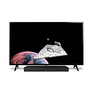 ZVOX Dialogue Clarifying Sound Bar with Patented Hearing Technology - Low-Profile TV Sound Bar with Twelve Levels of Voice Boost - Home Theater Audio TV Speakers Soundbar with AccuVoice - AV355 Black