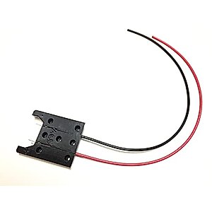 Terrafirma Technology Adapter for Toro 60v li-ion battery with 10AWG wire lithium power output, Black