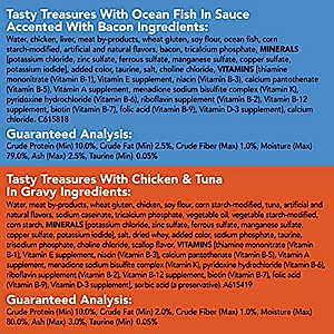 Purina Friskies Wet Cat Food Variety Pack, Oceans of Delight Flaked & Prime Filets - (40) 5.5 oz. Cans