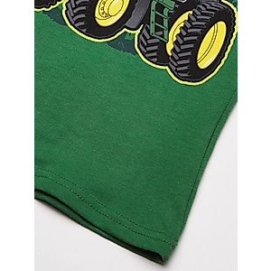 John Deere Boys' Little Tee Shirt, Green, 7