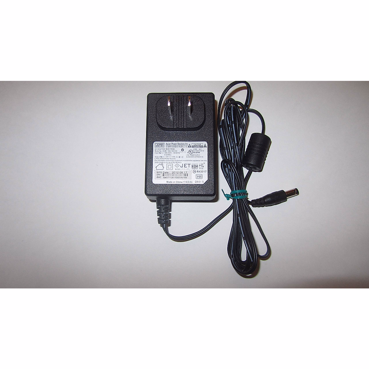 Asian Power Devices WA-18G12U Power Adapter for Select WD External Hard Drives