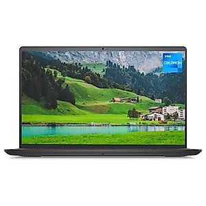 Dell Newest Inspiron 3510 Laptop, 15.6 HD Display, Intel Celeron N4020 Processor, 16GB DDR4 RAM, 2TB HDD, Webcam, HDMI, Bluetooth, Wi-Fi, Windows 11 Home, Black