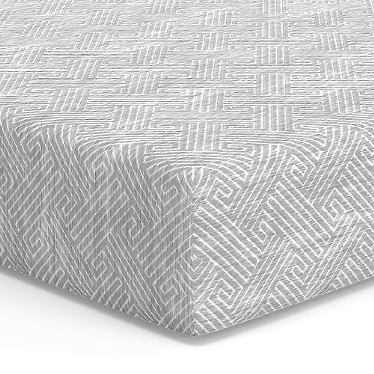 Vibe Heather Grey Gel Memory Foam Mattress, CertiPUR-US and Oeko-TEX Certifed Bed-in-a-Box in Ultra Small Package, 8-Inch, Twin