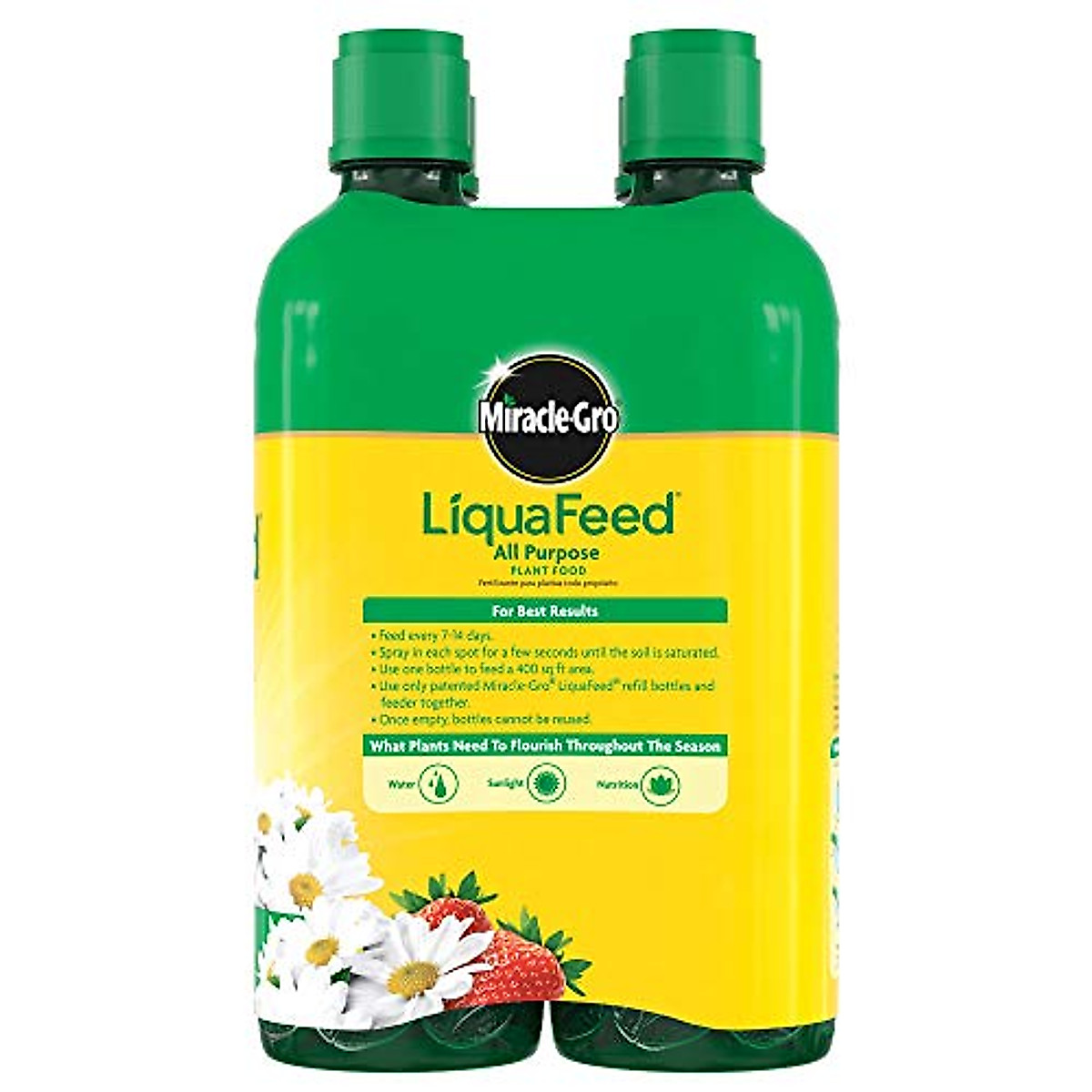 Miracle-Gro Liquafeed All Purpose Plant Food, 4-Pack Refills