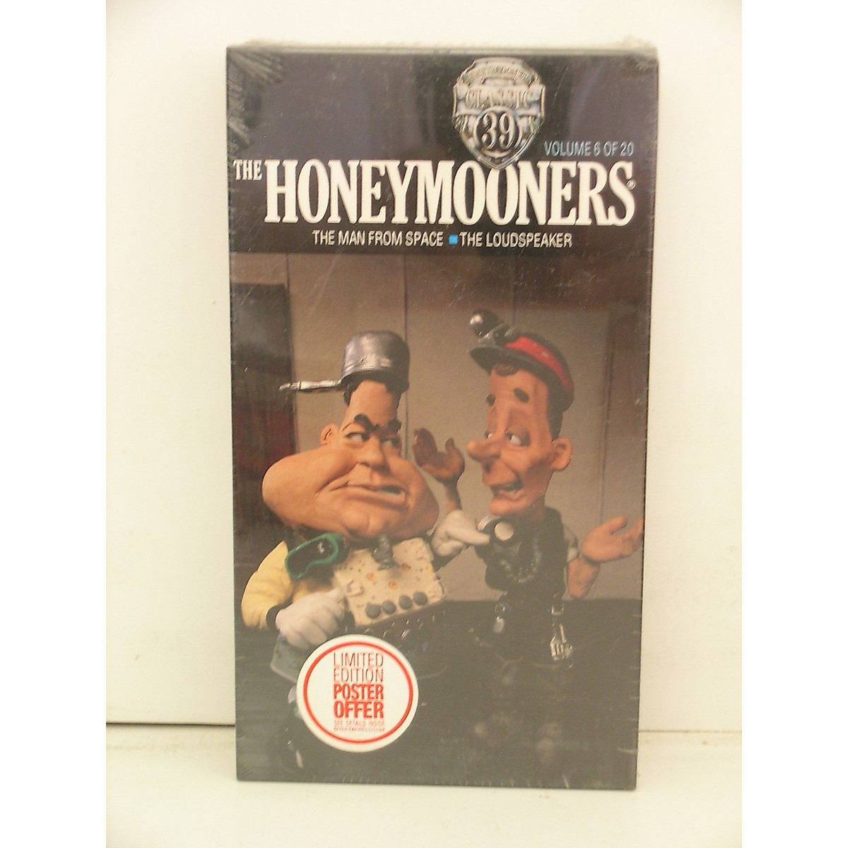 The Honeymooners VHS Video Tape Volume 6 of 20
