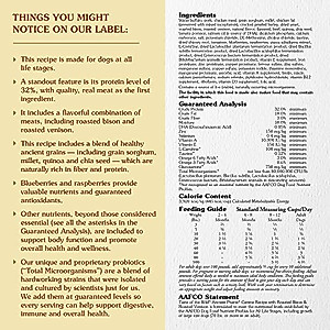 Taste of the Wild with Ancient Grains, Ancient Prairie Canine Recipe with Roasted Bison and Venison Dry Dog Food, Made with High Protein from Real Meat and Guaranteed Nutrients and Probiotics 5lb