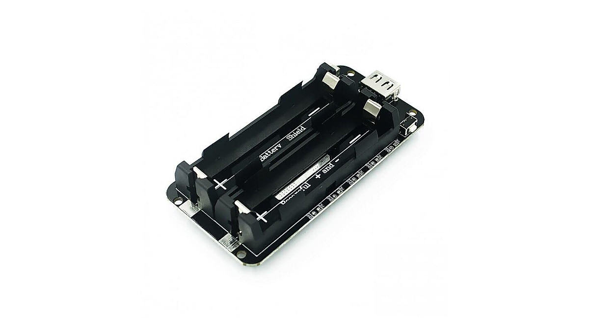 ESP8266 ESP32 Dual 18650 Lithium Battery Shield V8 5V 2.2A 3V 1A Mobile ...