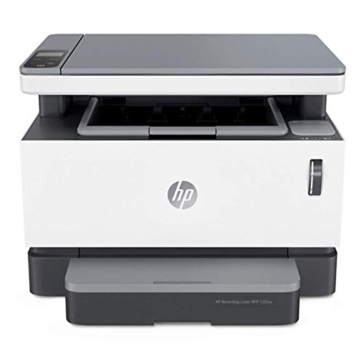 HP Neverstop Laser MFP 1202w Wireless Monochrome All-in-One Printer with cartridge-free toner tank, comes with up to 5,000 pages of toner in the box (5HG92A)