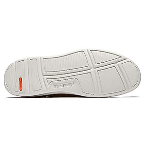 Rockport Men's Zaden Plain Toe Ox Shoe, boston tan leather, 8 M US