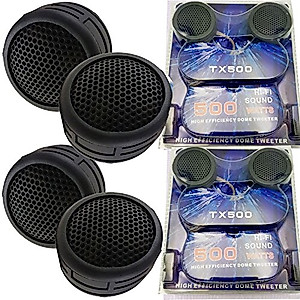 ProConnect TX500 3 Pairs of New Model 1500W Total Super High Frequency Mini Car Tweeters US Ship