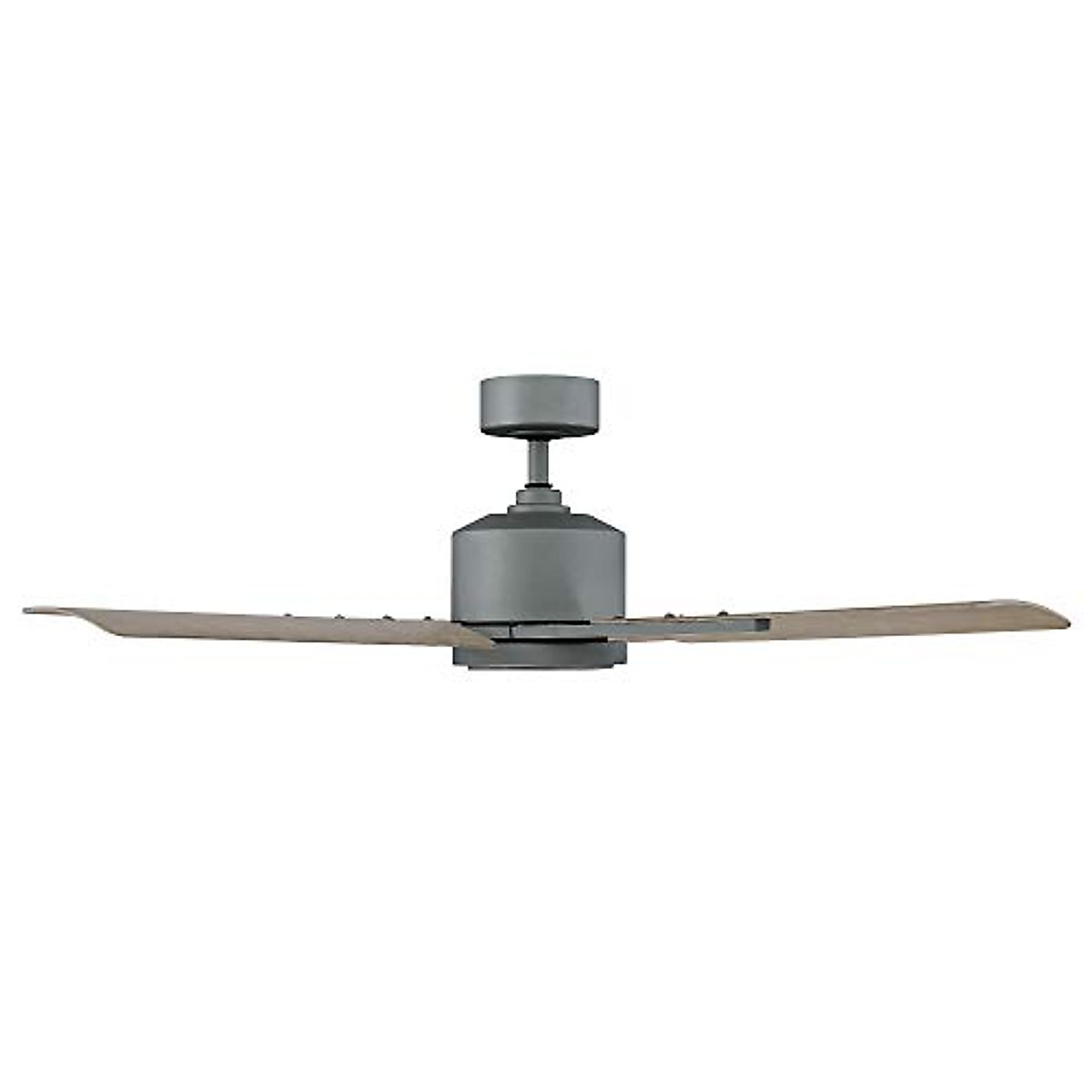 Cervantes Smart Indoor and Outdoor 4-Blade Ceiling Fan 56in Graphite Weathered Gray with 2700K LED Light Kit and Remote Control works with Alexa, Google Assistant, Samsung Things, and iOS or Android App