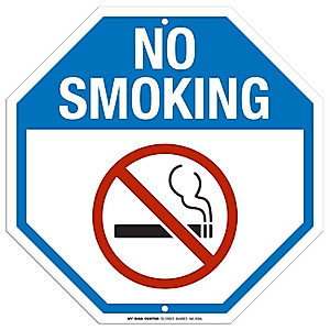 Stop All Visitors Must Report to Main Office Sign, 12" x 12" 0.40 Aluminum, Fade Resistance, Indoor/Outdoor Use, USA MADE By My Sign Center