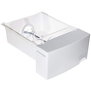 GE WR17X12091 Genuine OEM Ice Bucket Assembly (White) for GE Refrigerators