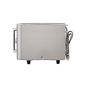 Amana RMS10DS Light-Duty Commercial Microwave Oven with Dial Timer, Stainless Steel, 120-Volts, 1000-Watts