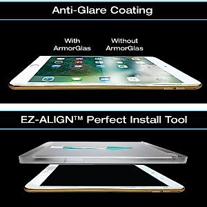 MYGOFLIGHT ArmorGlas Tempered Glass Screen Protector for iPad Pro 11 (Gen 1-4) and Air (Gen 4-5) Anti-Glare Anti-Reflection Anti-Shatter Scratch & Fingerprint Resistant Bubble-Free Easy Install