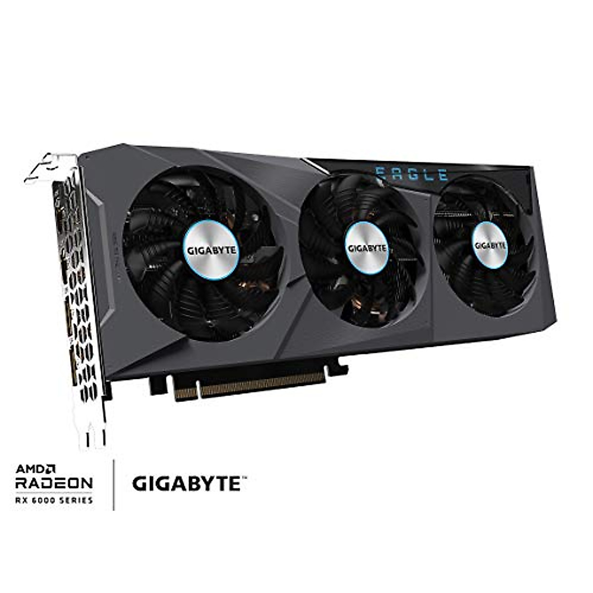 GIGABYTE Radeon RX 6700 XT Eagle 12G Graphics Card, WINDFORCE 3X Cooling System, 12GB 192-bit GDDR6, GV-R67XTEAGLE-12GD Video Card