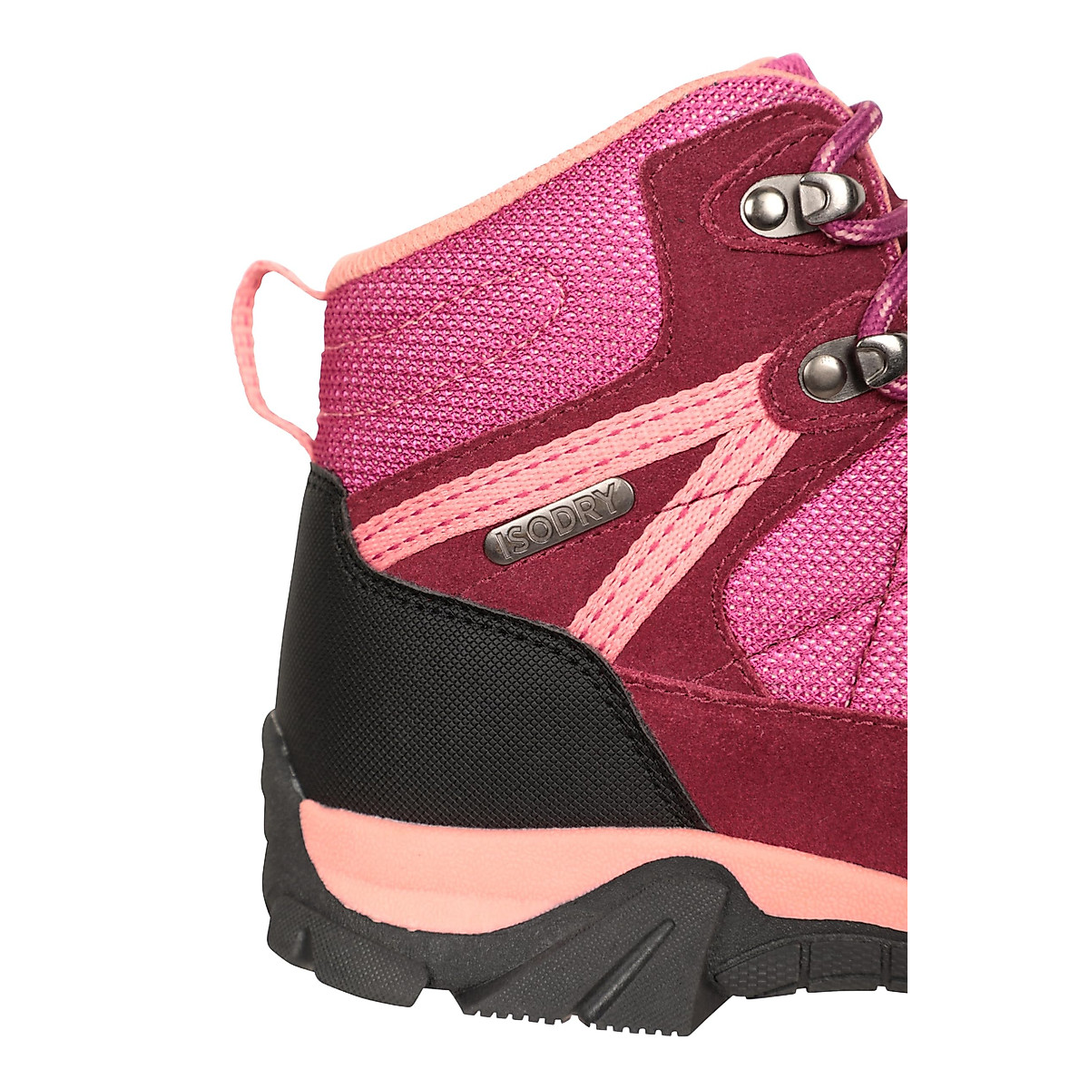 Mountain Warehouse Trail Kids Waterproof Hiking Boots - Girls & Boys Berry Kids Shoe Size 5 US