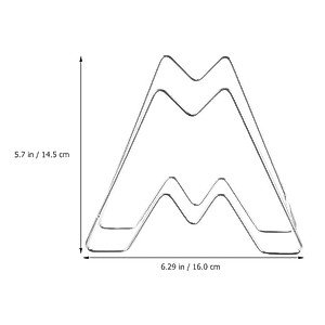 Yardwe 1 Set Cutting Boards Pot Holders Cabinets Pot Rack Cutting Board Holder Stand Corner Cabinet Organizer Cutting Board Holder for Cabinet Barbecue Stainless Steel Storage Rack