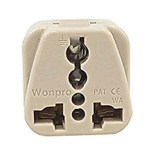 REGVOLT Grounded Universal Socket 2 in 1 Plug Adapter Type B - USA/Japan (2 - Pack)