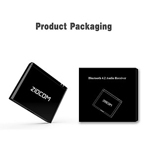 ZIOCOM 8 Pin Bluetooth Adapter Receiver for Bose Sounddock III/XT, JBL MS302GM, Philips DS1155B/93, Philips AJ7260D/93, Yamaha TSX-14, iHome IPL8BN, Zeppelin Air C Bowers Wilkons, RSR DS406BT