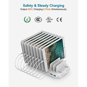 [Bundle] 96W USB Charging Staion with 2QC and USB C to USB C Cable