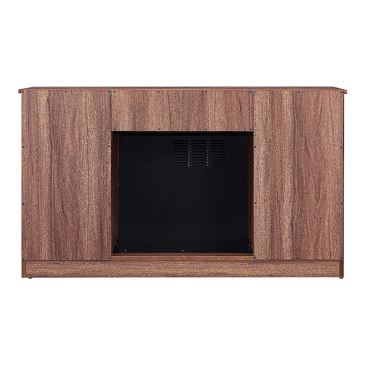 HearthPro Alexander Electric Fireplace TV Stand & 18" Firebox - Weathered Brown, SP6547-OF