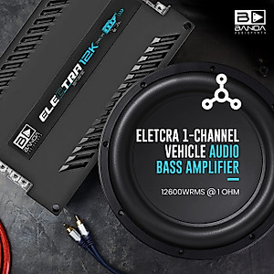 BANDA 12K BASS 1 OHM CAR AMP