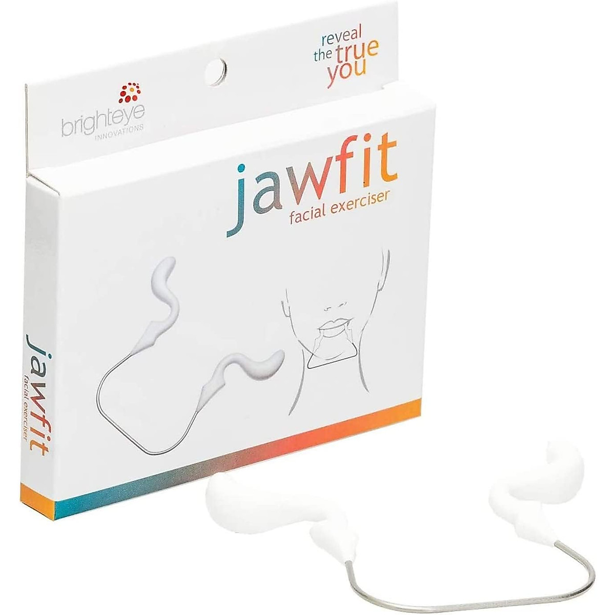 Jaw Exerciser, Double Chin Reducer by Jawfit – Face and neck exerciser, keep your Face Slim and composed, Redefine your age and jaw health