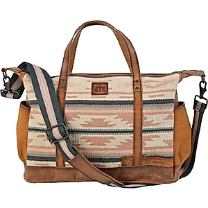 Palomino Serape Diaper Bag Backpack By STS Ranchwear, Pink