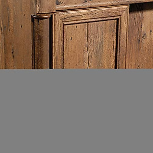 Sauder Palladia Executive Desk, Vintage Oak finish