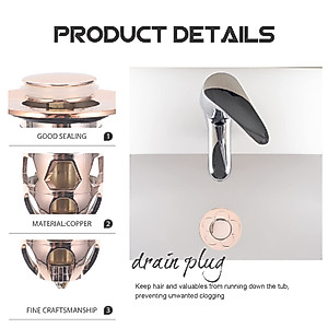 Wash Basin Drainer Sink Drain Filter Universal Bathroom Sink Stopper Bathtub Drain Plug Basin Drain Strainer Bathtub Sink Stopper Toilet Stopper Bathroom Sink Drainer Sink Plug