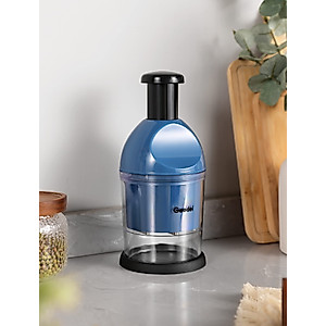 Geedel Food Chopper, Easy to Clean Manual Hand Vegetable Chopper Dicer, Dishwasher Safe Slap Onion Chopper for Veggies Onions Garlic Nuts Salads