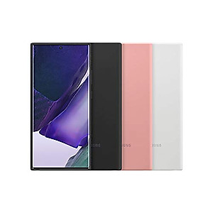 Samsung Official Galaxy Note 20 Series Silicone Cover (White, Note20 Ultra)
