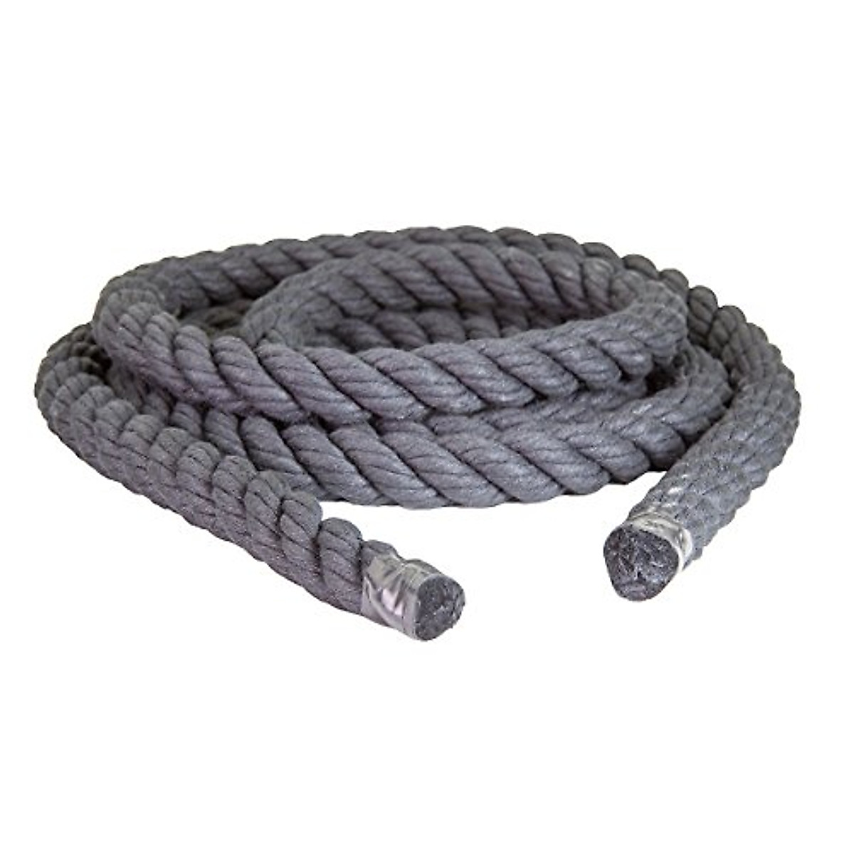 Ravenox Natural Twisted Cotton Rope | (Black)(1/2 Inch x 10 Feet) | Made in The USA | Strong Triple-Strand Rope for Sports, Décor, Pet Toys, Crafts, Macramé & Indoor Outdoor Use