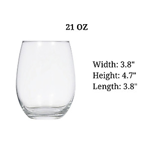 I Told My Therapist About You Stemless WIne Glass, Funny Wine Glass, Therapy Gift - 21oz