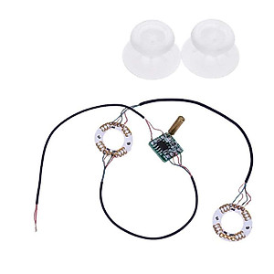 DIY Analog Color LED Light Up Thumb Sticks Joysitck Mod with Clear Thumbstick Caps for Sony Playstation 4 PS4 Controller