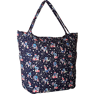 Vera Bradley Bright Tote Holiday Owls One Size