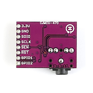 JESSINIE 2Pcs Si4703 RDS FM Radio Module 76-108 MHz Tuner Evaluation RDS Development Board AVR ARM PIC USB FM radio for Arduino