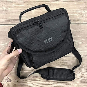 Orzly Carry Bag for Google Stadia - Multiplayer Pro-Travel Case - Features Storage Compartments & Pockets - Plus Handle & Strap for Portability - Fits Two Stadia Controllers, Chromecast & Cables etc