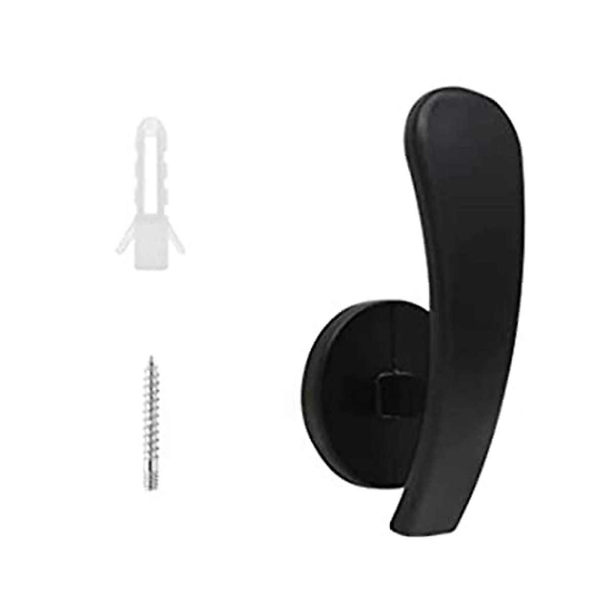 Curtain Holdbacks Wall Mounted Window Bathroom Curtain Tieback Drapery Holder Hook for Home-Kitchen Decoration Shower Curtain Holder for Clear Stick On No Screw Wall Mounted Door