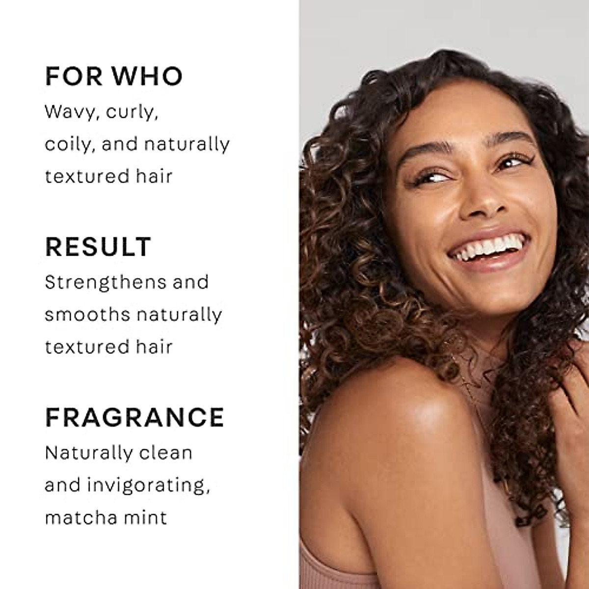 NATURELAB. TOKYO Perfect Texture Curl Conditioner: Strengthen, Smooth and Hydrate Naturally Textured and Curly Hair for a Frizz-Free, Healthy Shine I 11.5 FL OZ / 340ml