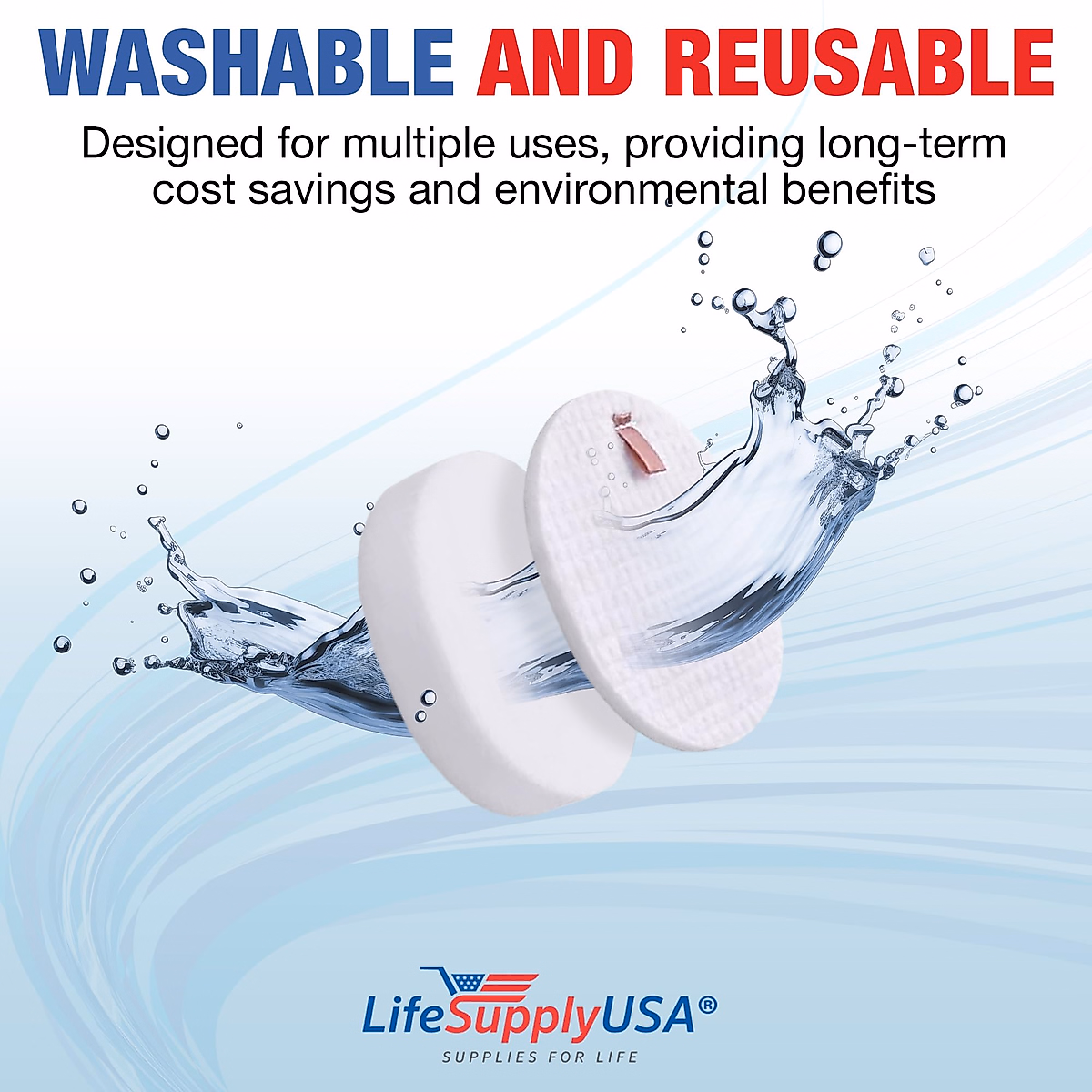 LifeSupplyUSA Vacuum Foam and Felt Filter Replacement Compatible with Shark Navigator Professional NV60 NV70 NV71 NV80 NV90 NV95 UV420 Vacuum Cleaners, Part XFF80