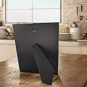 Calenzana Frameless Mirror Wall Hanging and Desk Standing, Compatible with Makeup Vanity Mirrors,10.6x13 inch