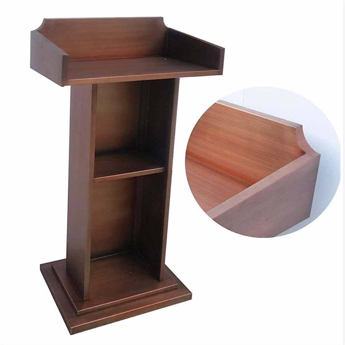 MObyat Lectern Podium Stand,Lectern Podium Church Pulpit Or Ceremony Lecture Speech Teach Platform Standing Ideal for Sermons and Presentations