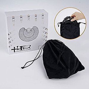 HiFind 3.5mm to 6.35mm Stereo Audio Cable 4 Ft (Hi-Fi Sound-Silver Plated Copper-Spring SR-Braided) 3.5 mm 1/8" TRS Male to 6.35 mm 1/4" TRS Male Bidirectional Cable for Guitar,Home Theater,Speaker