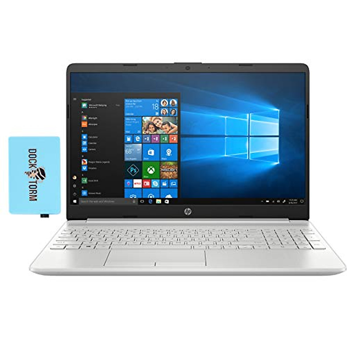 2021 HP 15.6" FHD IPS Flagship Laptop (Intel i5-1135G7 4-Core, 32GB RAM, 1TB PCIe SSD, Intel Iris Xe, IPS Backlit Display (1920x1080), WiFi 5, Bluetooth, HD Webcam, Win 11 Pro) w/ Hub