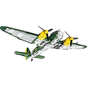 COBI Historical Collection World War II Junkers JU-88 Plane, 1180 pcs