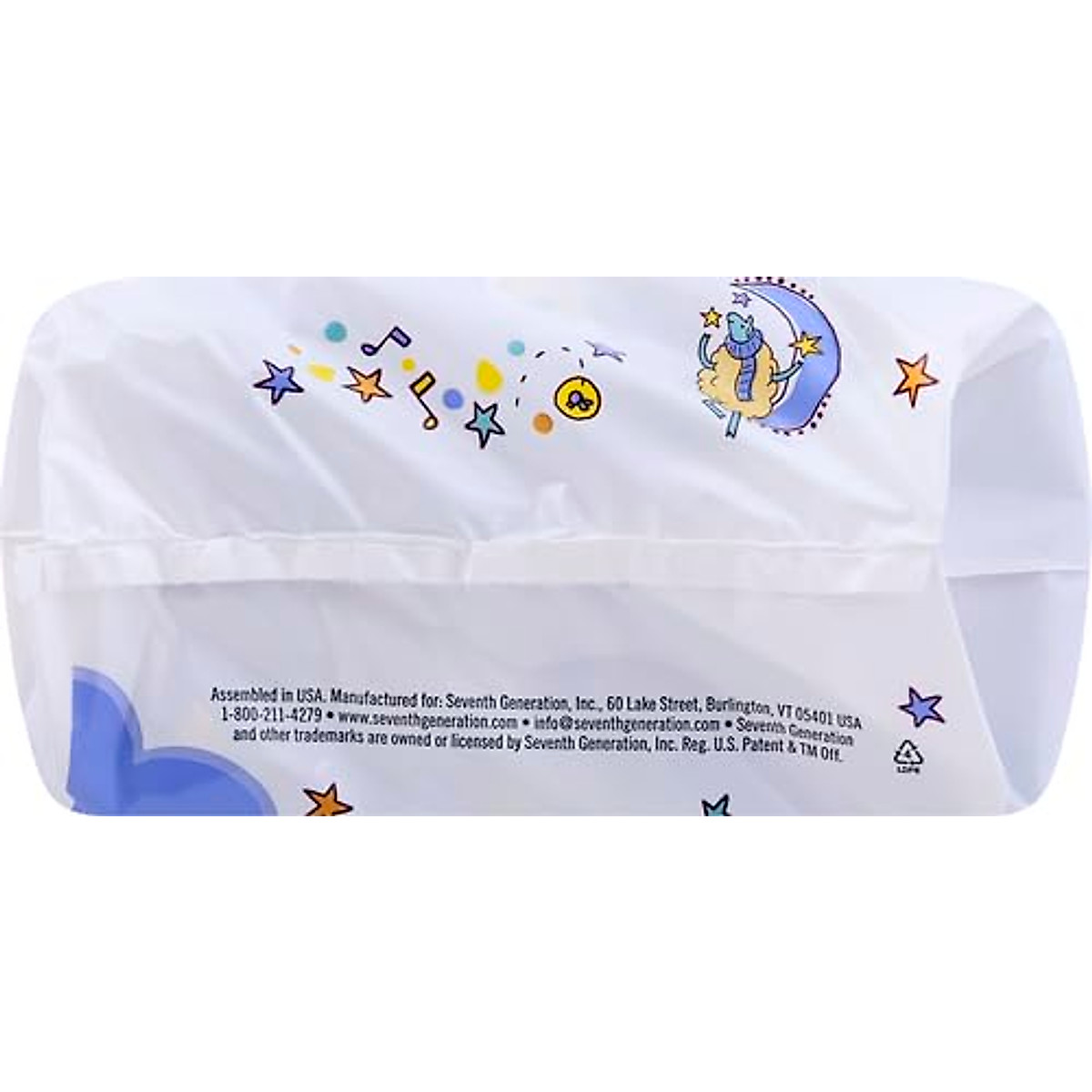 Seventh Generation Overnight Diapers - Size 6 - 17 ct