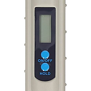 Digital TDS Meter, Water Quality Tester 0~9990 Ppm Portable Automatic Temperature Compensation Alloy Probe for Home