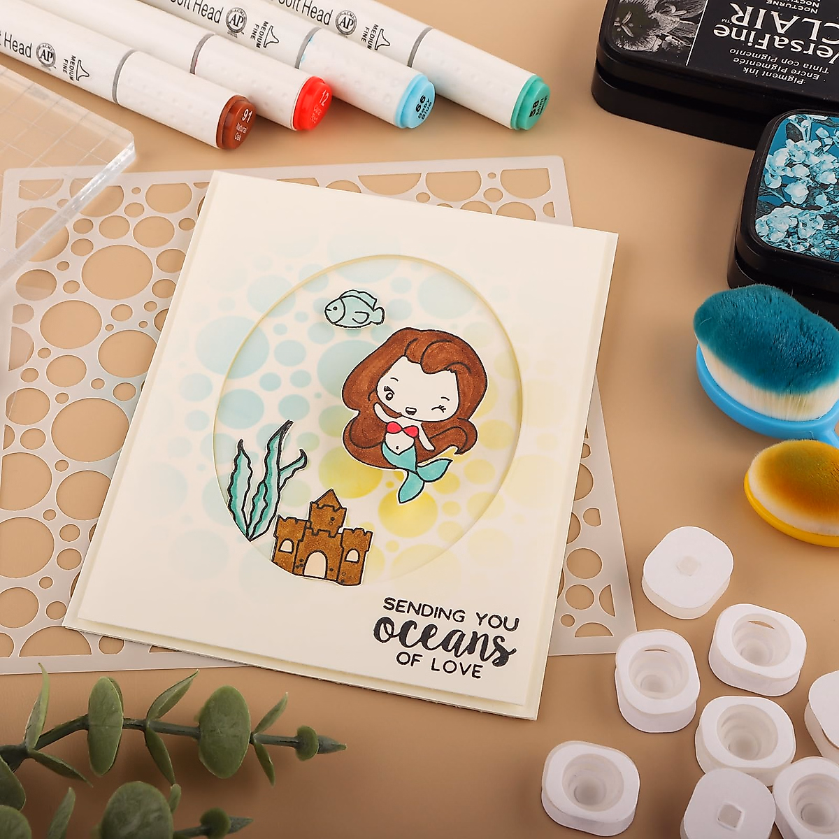 BAOFALI 240Pcs/Set Mini Action Wobbles,Self-Adhesive Springs,Small Wobblers Movers for for Card Making DIY Scrapbooking Arts Projects Handmade Crafts Scrapbooking Embellishments